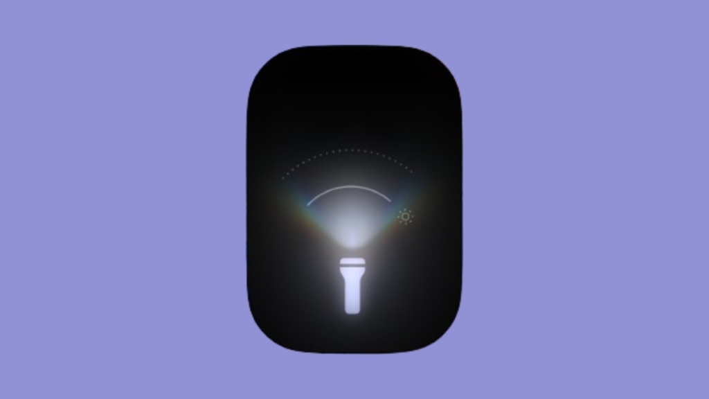 With the newest iOS 18 developer beta, Apple makes flashlight UI extra ...
